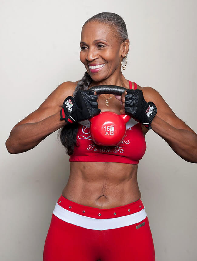 World s Oldest Bodybuilding Grandma Celebrates 80th Birthday