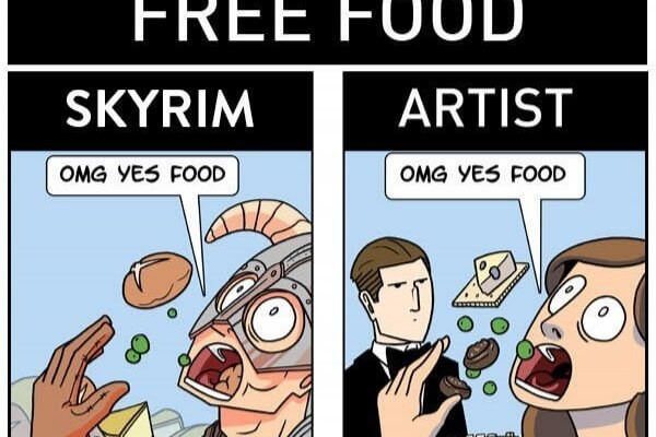 The Life Of An Artist Vs An RPG Character