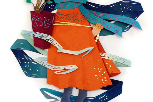 Artist Morgana Wallace Creates Mythical Cut Paper Collages