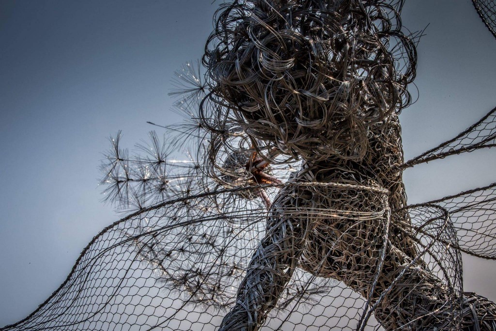 These Fantasy Wire Sculptures By Robin Wight Are From a Fairy World