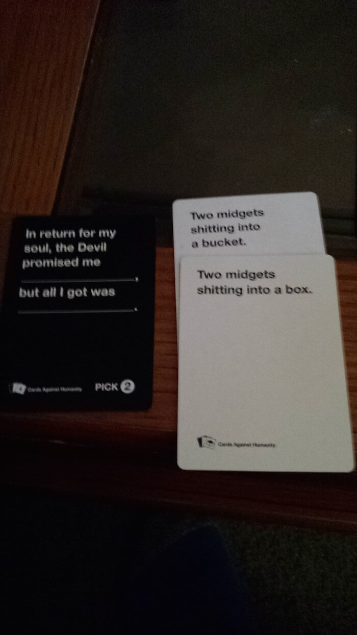 44 Cards Against Humanity Best Combos That Prove This Game Is Insane 44 Cards Against Humanity Best Combos That Prove This Game Is Insane