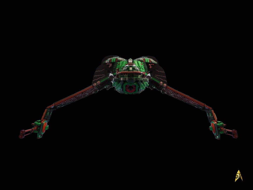 LEGO Klingon Bird Of Prey Built From 25,000 LEGO Bricks