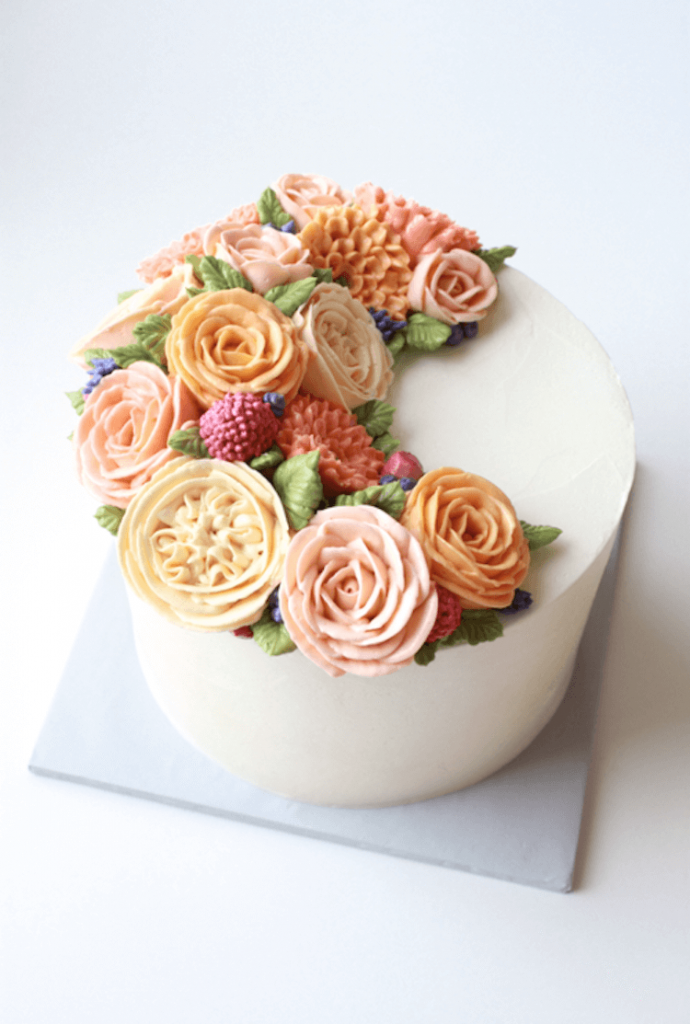 30 Beautiful Flower Cakes To Celebrate Spring In The Most Yummy Way