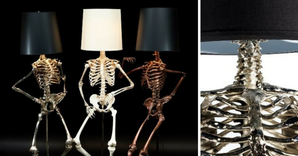 This Life Size Skeleton Lamp Will Be The Talk Of Any Party And It's ...