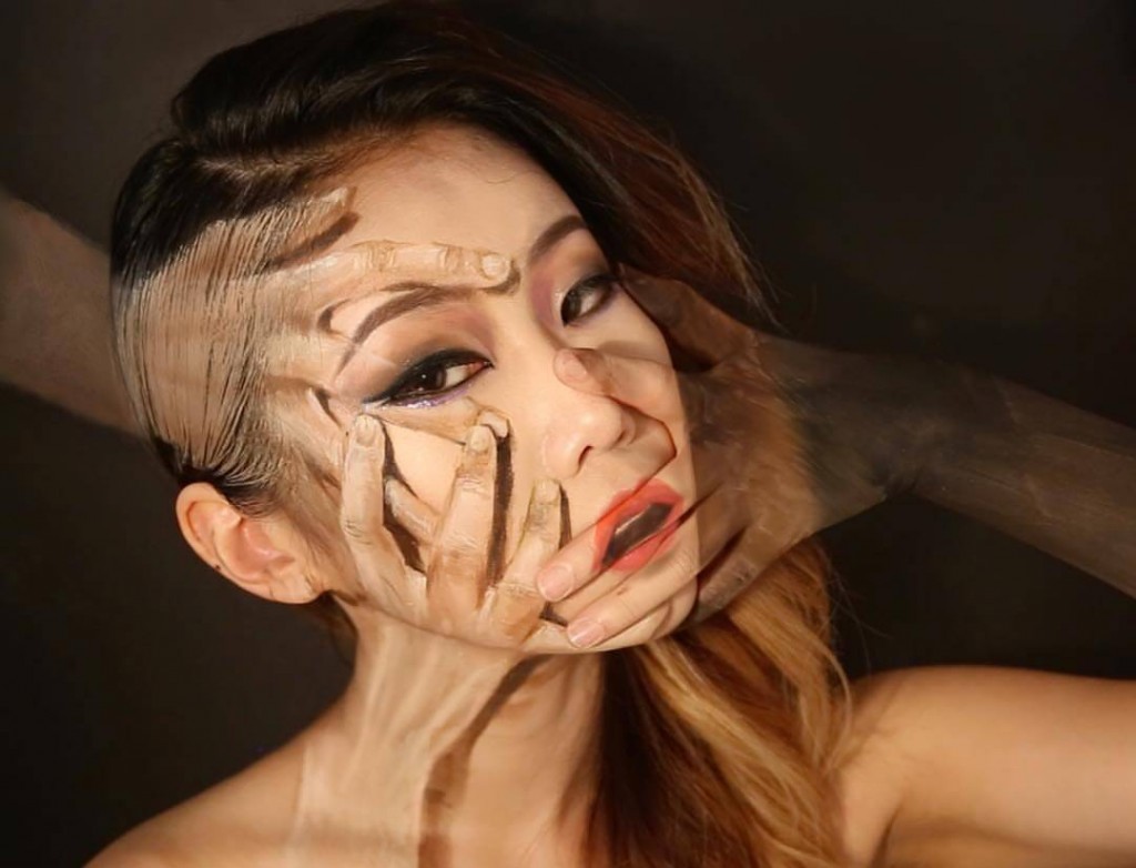 Artist Dain Yoon Transforms Herself Into Mind Bending Optical Illusions ...