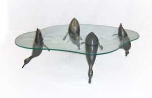 Derek Pearce Hippo Table And Other Water Tables Create The Illusion Of ...