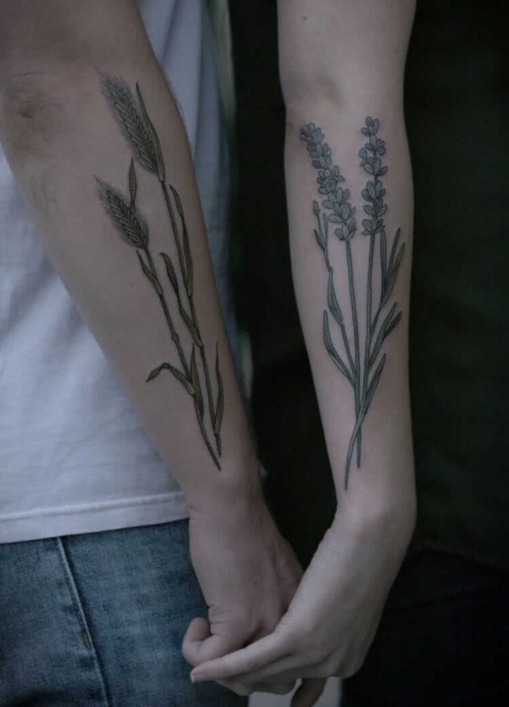 26 Botanical tattoos That Will Show You Are One With Nature