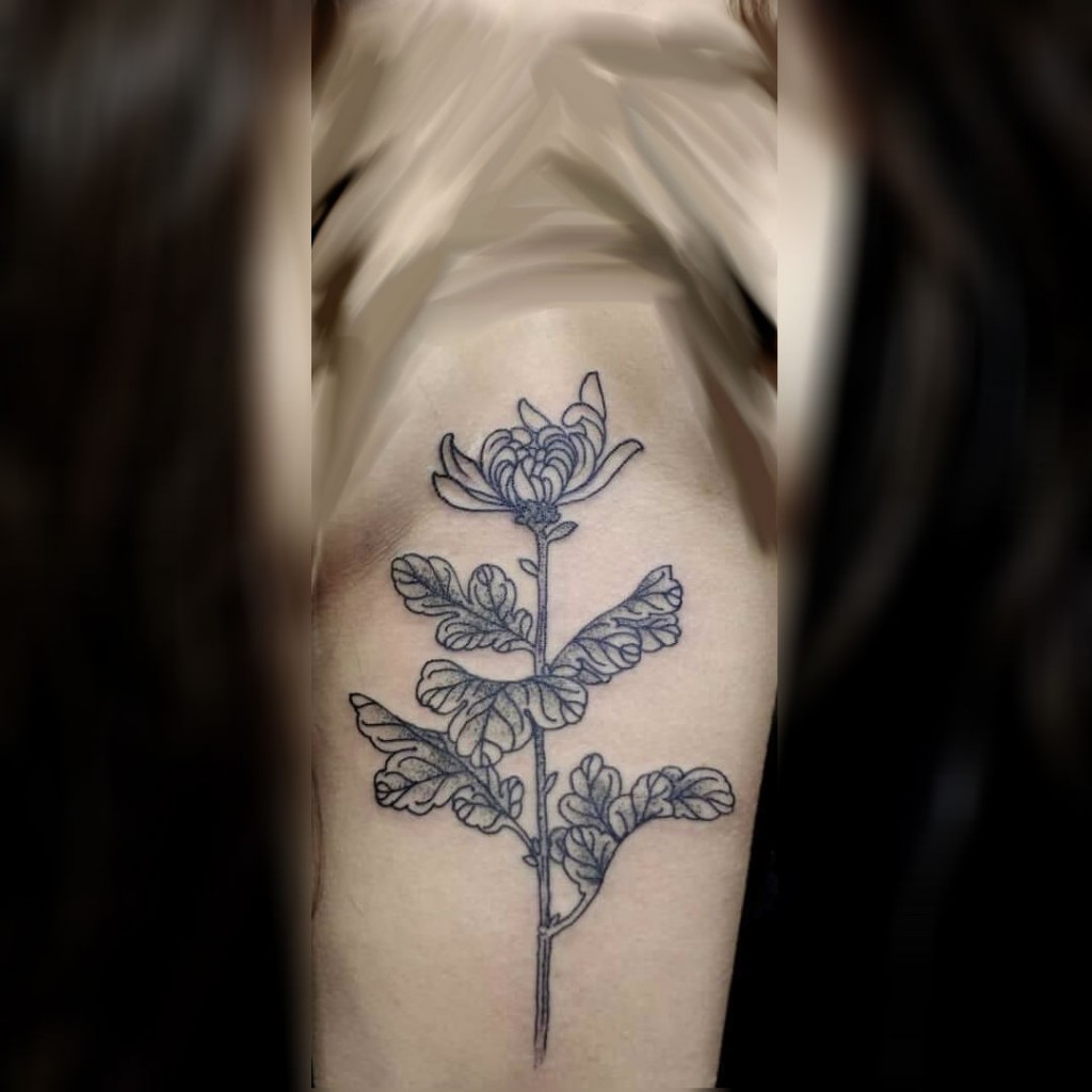 26 Botanical tattoos That Will Show You Are One With Nature