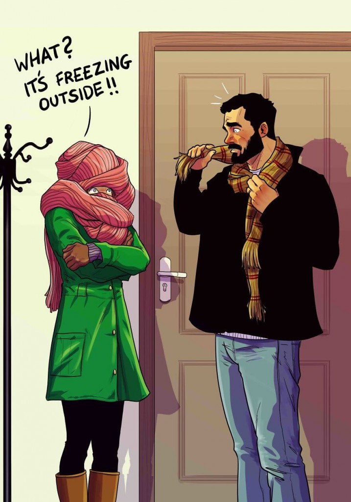 These Relationship Illustrations Are So Perfectly Imperfect That You