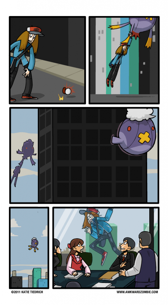 Awkward Zombie - The Popular Webcomic By Katie Tiedrich Is Just As ...