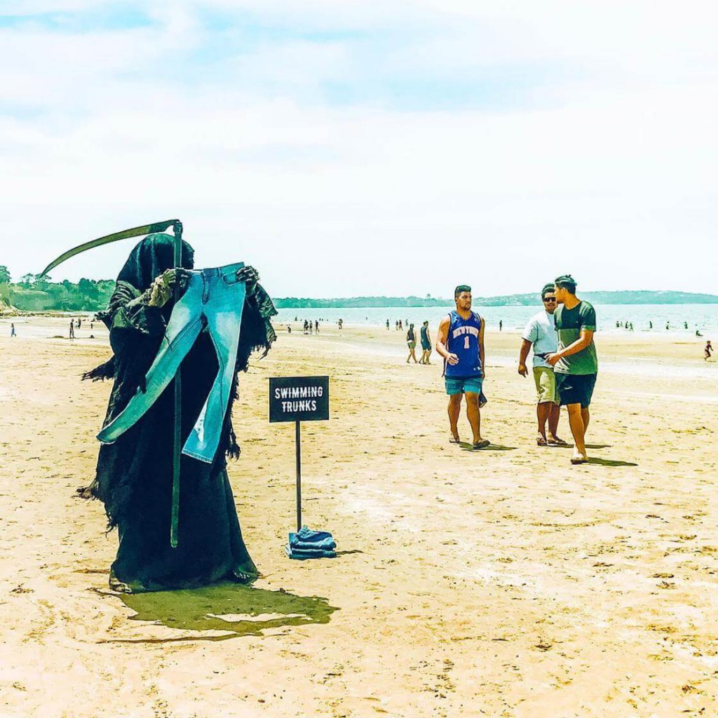 Even Death Has An Instagram Profile Now. Meet The Swim Reaper Campaign ...