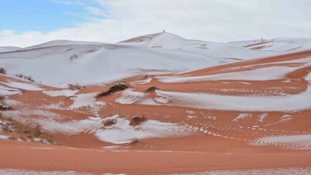 It Actually Snowed In The Sahara Desert And The Photos Are Amazing