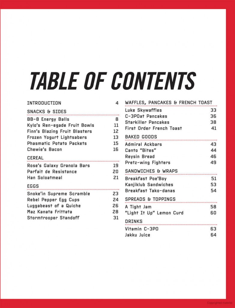 Star Wars Cookbook With 29 Intergalactic Recipes To Exercise Your Jedi ...