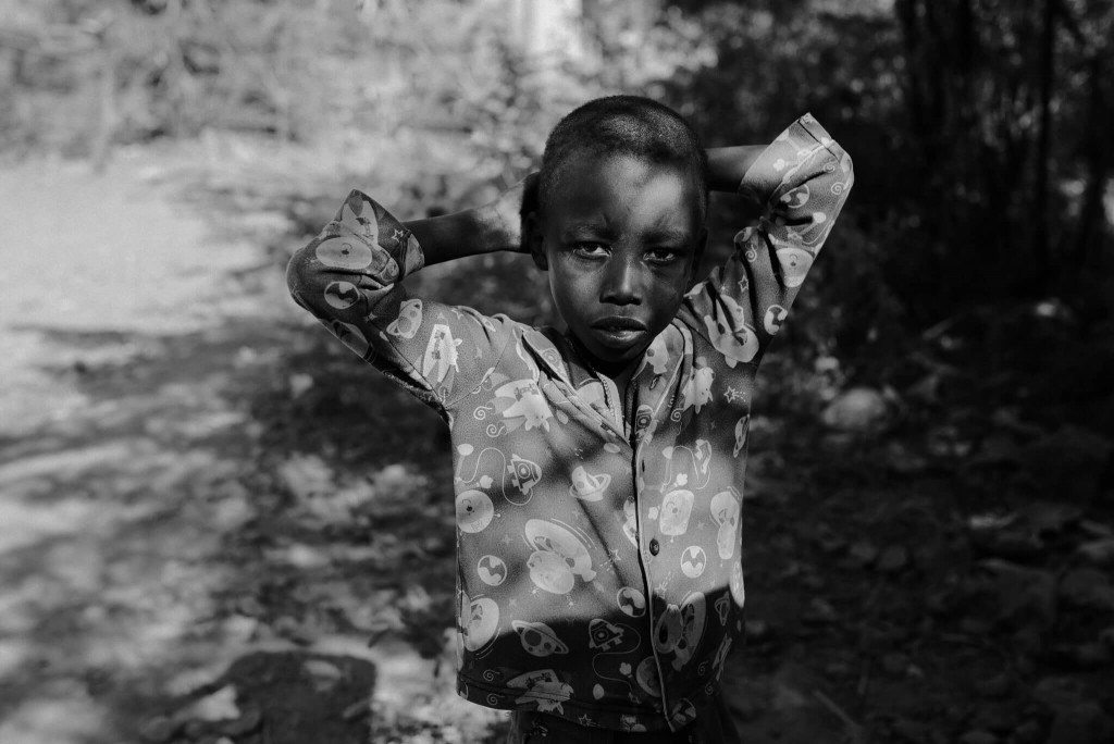 Winners of 2017 Black and White Child Photo Competition