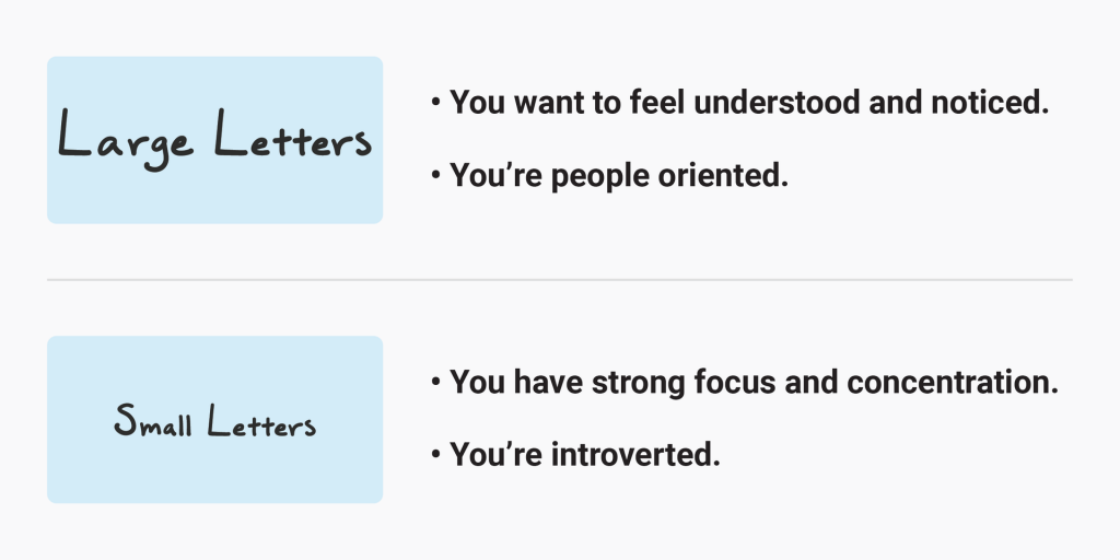 What Your Hand Writing Says About You In 9 Photos