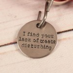 18 Hilarious dog collar tags messages that you can almost hear your ...