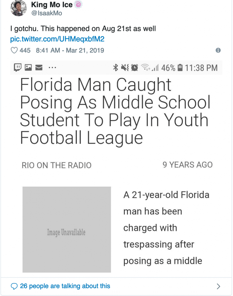 The Florida Man Challenge most hilarious 19 tweets