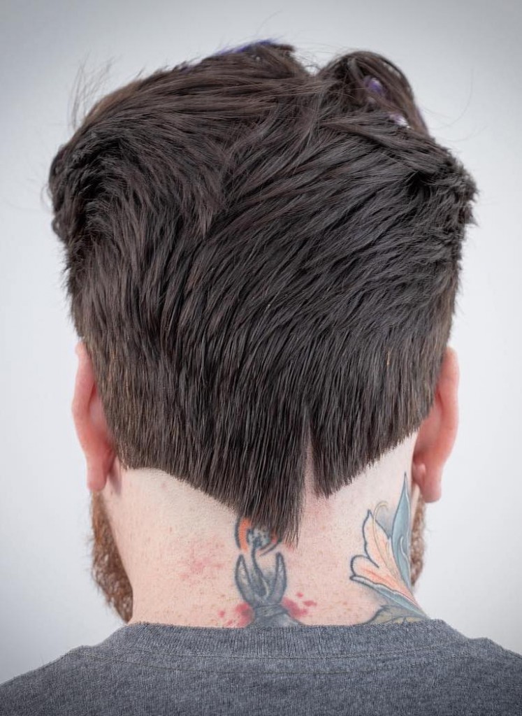 25 Cool Neckline Hair Designs