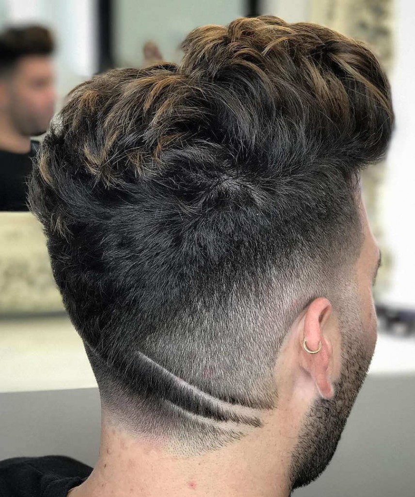 25 Cool Neckline Hair Designs