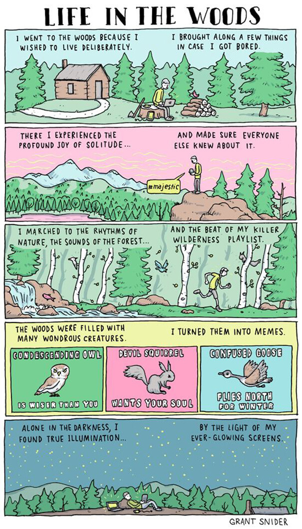 15 Phone Addiction Art Illustrations that Show How Much Our Lives Have ...