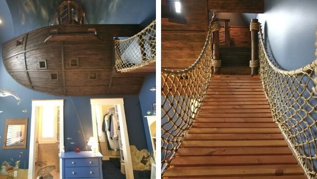 This is What a Pirate Ship Room Looks Like and I want One