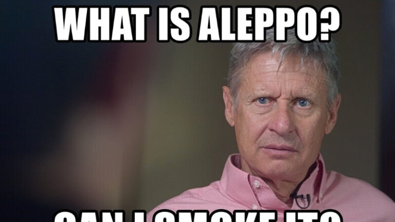 Gary Johnson Memes: Examples of Why Politicians Should Do Their Homework