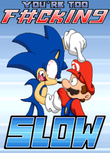 You're Too Slow! Catch Up with This Sonic the Hedgehog Meme
