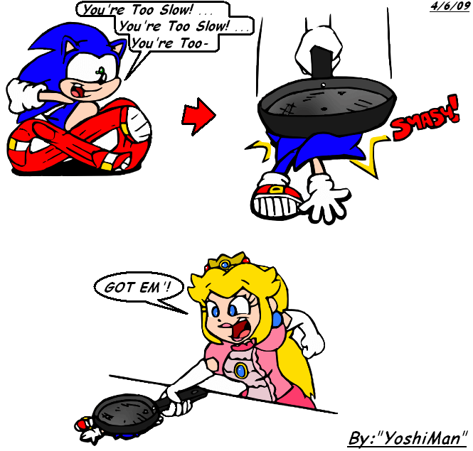 You're Too Slow! Catch Up with This Sonic the Hedgehog Meme