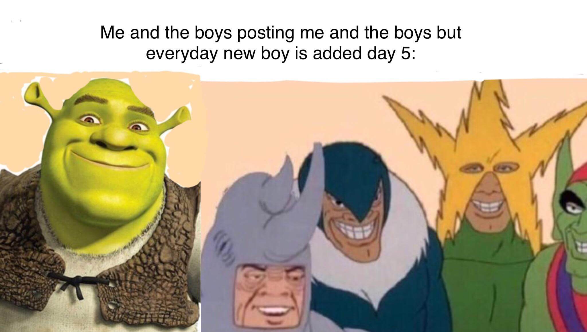 The Next Big Meme: Me and the Boys