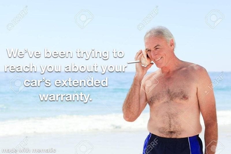 Your Cars Extended Warranty Meme - What is It All About Plus Huge List