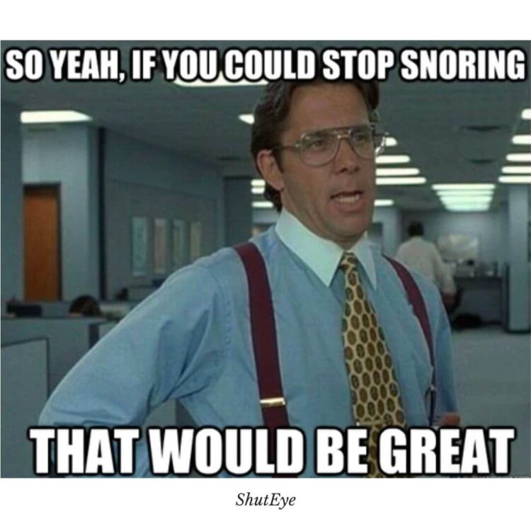 30 Funny Ways to Describe Snoring - Snoring Memes Collection