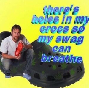 35 Funny Crocs Memes That Will Make You Never Wear Them Again