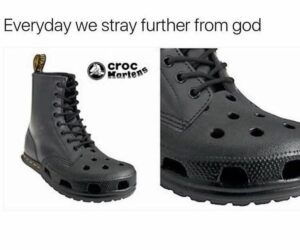 35 Funny Crocs Memes That Will Make You Never Wear Them Again
