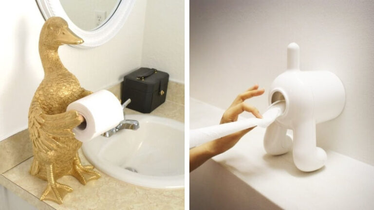 52 Funny Toilet Paper Holders to Pass Some Time While You Go