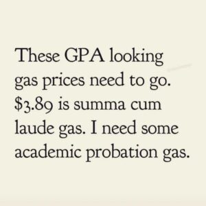 31 Funny Gas Prices Memes To Laugh and Cry at the Same Time