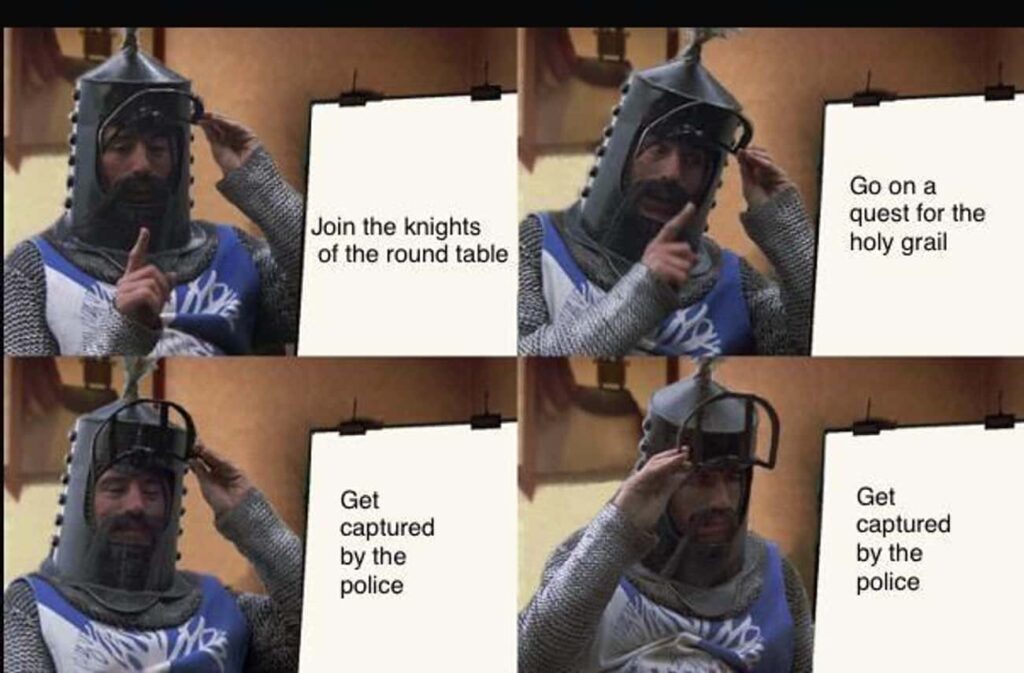 27 Monty Python and the Holy Grail Memes that are so Cult
