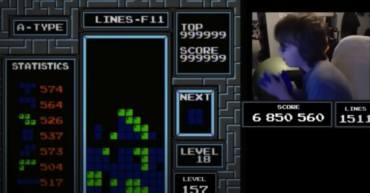 First known person to ever beat Tetris is a 13 year old boy and his ...