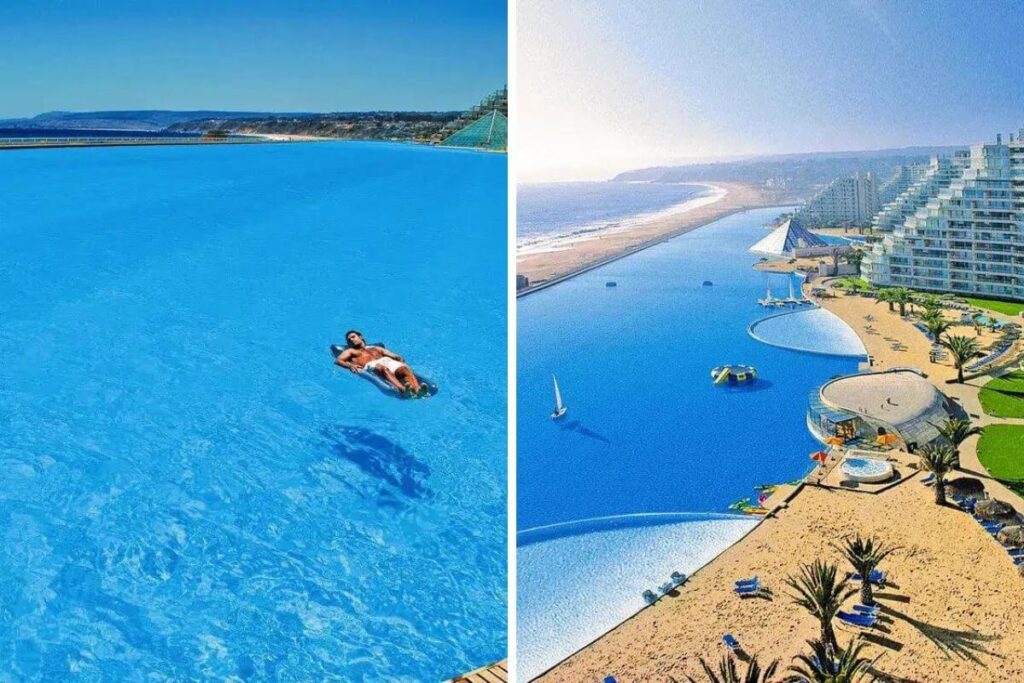Dive into the World's Largest Swimming Pool. The Enormous Allure of San ...